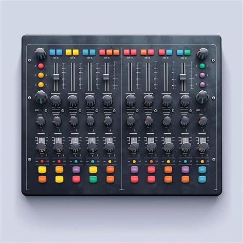 Premium Photo A Black Crt Monitor With Many Buttons On It