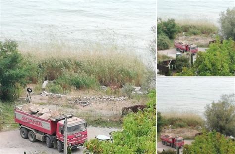 „Охрид Sos Нелегални градежни активности се спроведуваат на струшкото крајбрежје Слободен печат