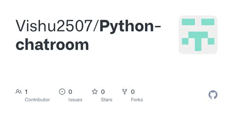 GitHub Vishu Python Chatroom