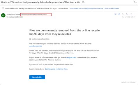 Configure Custom Domain Email Notifications In Microsoft 365 Admindroid Blog