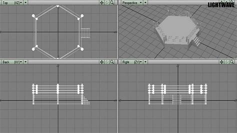 Hexagonal Ring Arena 3d Model By Faizal3dx