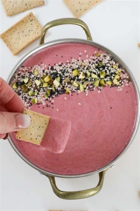 Healthy Beetroot Dip Bake Play Smile