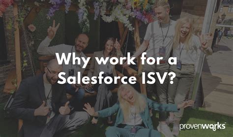 Why Work For A Salesforce Isv Provenworks