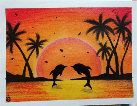 Atardecer Dibujo Atardecer Dibujos De Arte Simples Atardeceres Dibujos