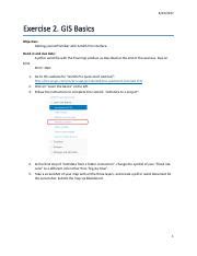 Week GIS Basics Lab Pdf Exercise GIS Basics Objective Getting Yourself