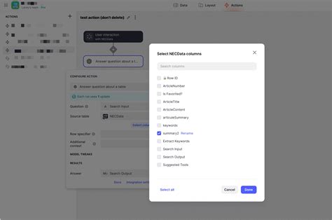 Open Ai Integration Answer Question About Table Error Message Ask For Help Glide Community