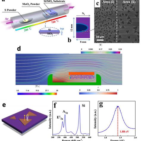 Growth Of Horizontal Mos2 Triangles On Sisio2 Substrate Oriented Along