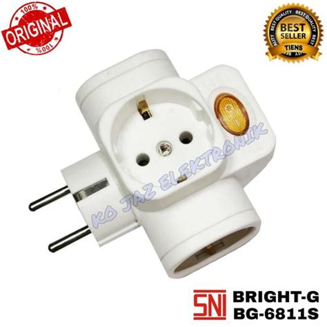 Jual Colokan Stop Kontak Ada Tombol On Off Nya Kota Surabaya Ko Jaz Elektronik Tokopedia