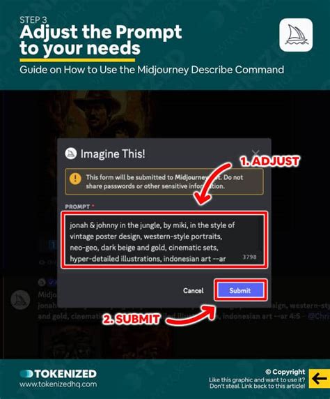 Explained Midjourney Describe Command — Tokenized