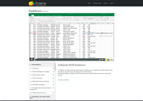 Lær Excels Vigtigste Funktioner På Kun 4 Timer Online Kursus Lær Excels Vigtigste Funktioner På Kun 4 Timer Online Kursus