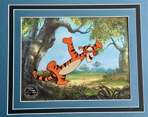 Walt Disney Celda De Producción Winnie The Pooh Tigger 1977
