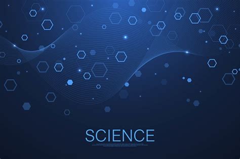 기술 추상선과 점은 배경과 육각형을 연결합니다 육각형은 디지털 데이터와 빅 데이터 개념을 연결합니다 Hex 디지털 데이터 시각화 벡터 그림입니다 0명에 대한 스톡 벡터 아트