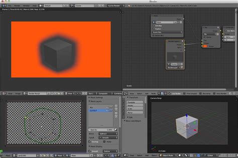 How To Make Subtract Blur Mask In Blender Video Editor Compositing