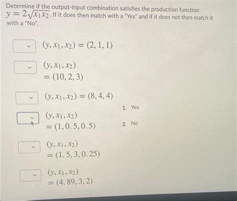 Solved Determine If The Output Input Combination Satisfies