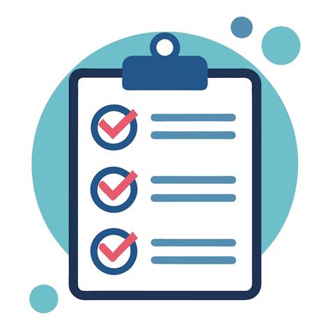 A Checklist With Three Completed Items Premium Ai Generated Vector