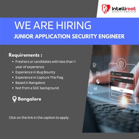 Hiring Jobopportunity Applicationsecurity Cybersecurityjobs