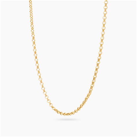 Links Chain Necklace In 21k Gold Lazurde Ksa
