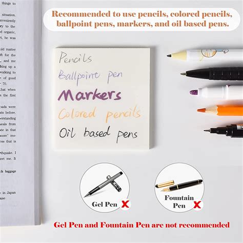 Clear Sticky Notes