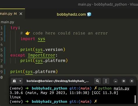 Python Import Sys Error