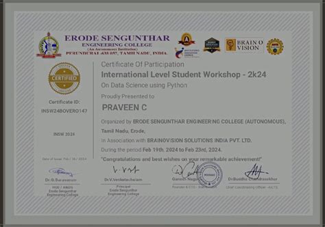 Cpraveen On Linkedin Dataanalytics Python Brainovision