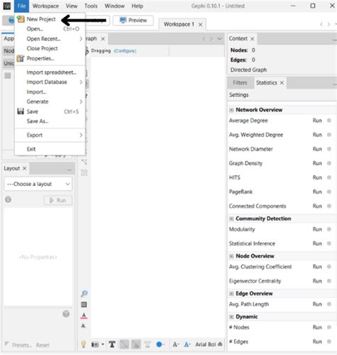 Visualizing Area Proportional Nodes In Gephi Geeksforgeeks