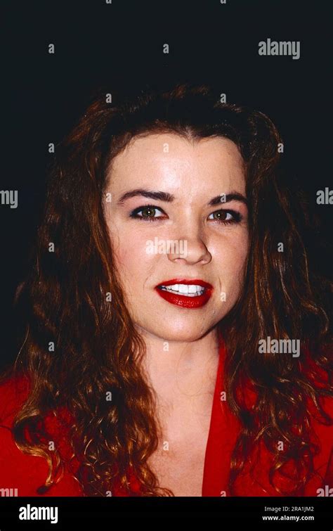 Schauspielerin Sissi Pitz Portrait Ca 1988 Stockfotografie Alamy
