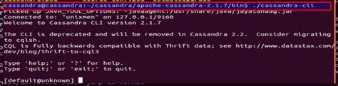 Apache Cassandra With Ubuntu 1504