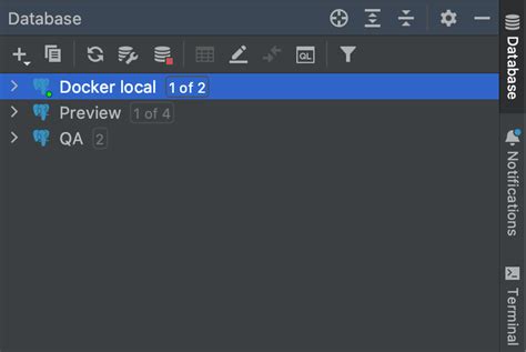 how to recover a database password from jetbrains ide on macosx