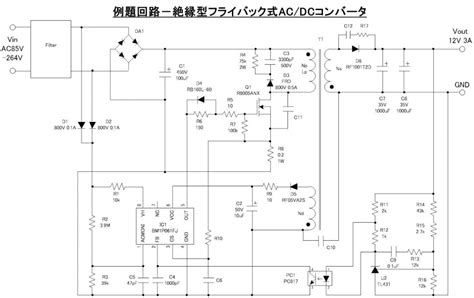 絶縁型フライバックコンバータ回路設計 Ac Dc Pwm方式フライバックコンバータの設計手法概要 Techweb