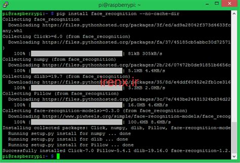 پروژه شناسایی چهره با Opencv و رزبری پای