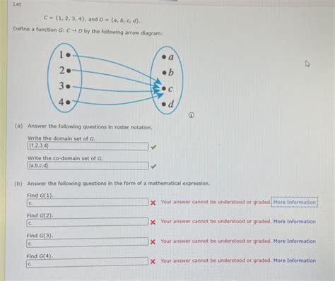 Solved C 1234 And D Abcd Define A Function Gc→d