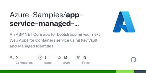 Github Azure Samplesapp Service Managed Identity Key Vault Csharp An Aspnet Core App For