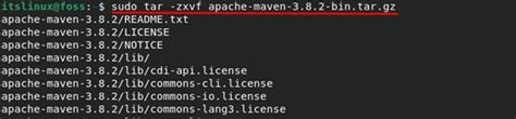 How To Install Apache Maven On Debian 11 Its Linux Foss
