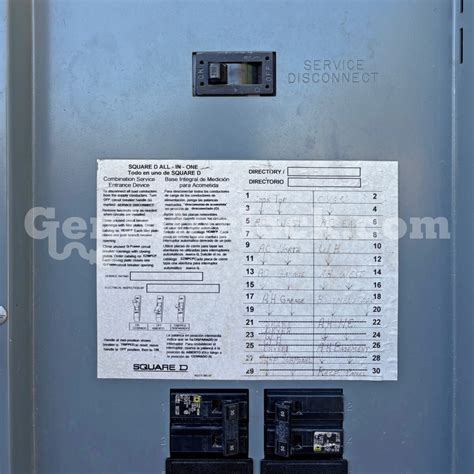 Generator Interlock Kit Square D Homeline And Qo 400 Amp Panels