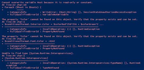Excel Powershell Ping With Conditional Format Stack Overflow