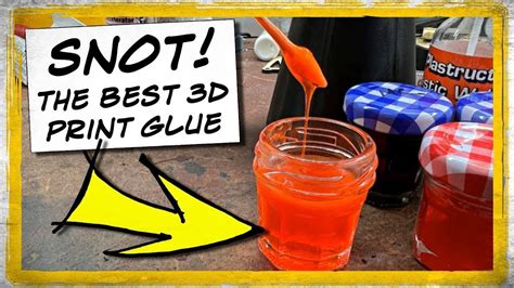 How To Make Your Own 3d Print Glue The Perfect Solution For Broken Printer Parts Youtube