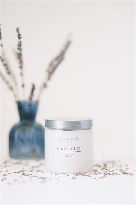 Lavender Body Lotion Lazy Fox Lavender Farm