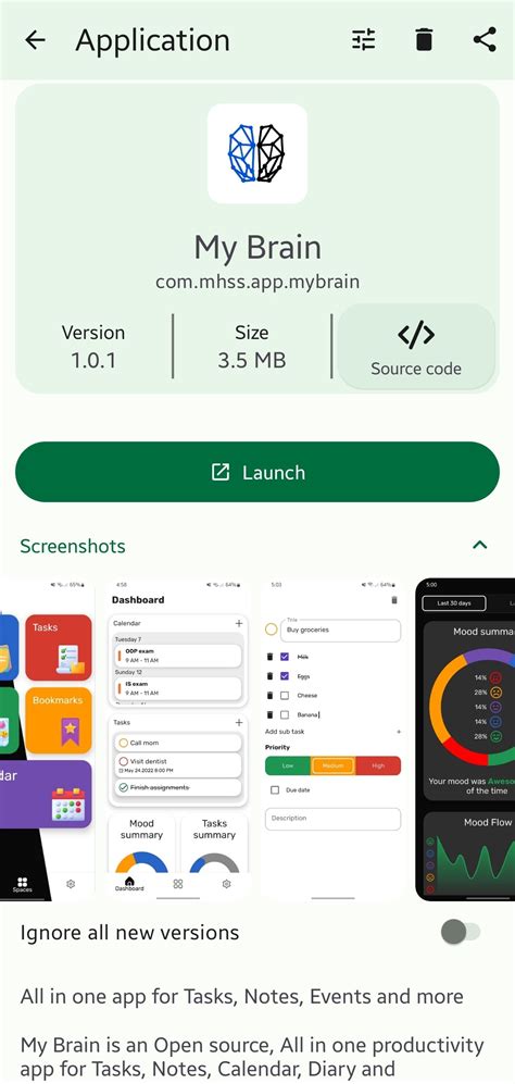 Beautiful Productivity Open Source App Found This New App On Fdroid