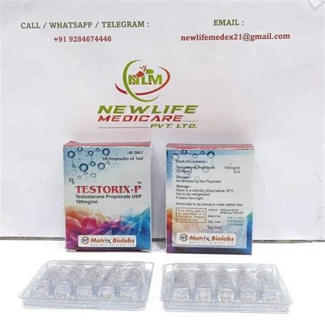 Testosterone Propionate Testorix P Injection 100 Mg At ₹ 130 Piece In Nagpur