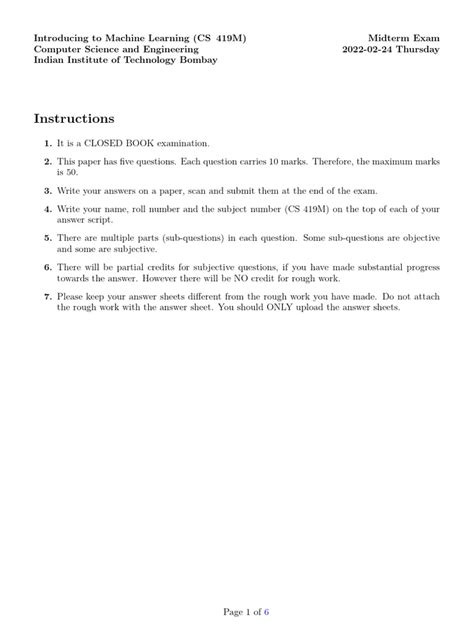 Cs 419m Midsem 2021 22 Download Free Pdf Variance Regression Analysis