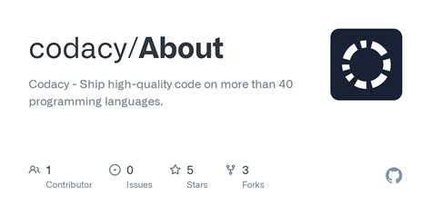 Github Codacyabout Codacy Ship High Quality Code On More Than 40