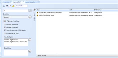 Issue Showing Bacnet Digital Values From B3 Devices In A Search