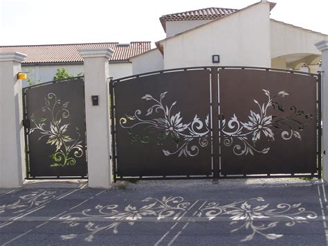 La Découpe Au Laser Pour Fabriquer Un Portail De Maison