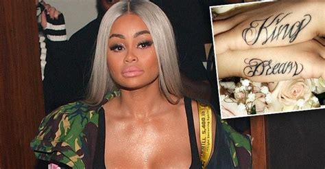 Blac Chyna New Tattoos Photos