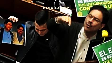 Fuerte Rifirrafe Entre Jp Hernández E Iván Cepeda En El Senado Pasa La Voz
