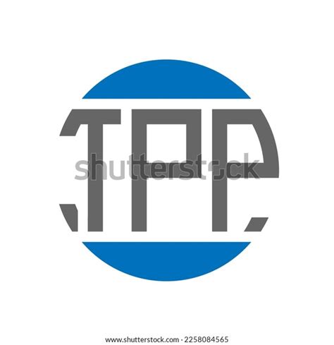 Tpp Letter Logo Design On White Stock Vector Royalty Free 2258084565 Shutterstock