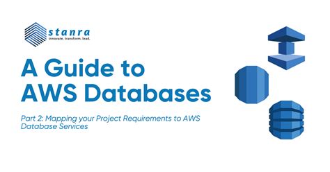 a guide to aws databases part 2 of 3 stanra tech solutions