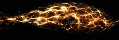 An Abstract Representation Of A Human Brain Created With Glowing Neural Networks And Synapses