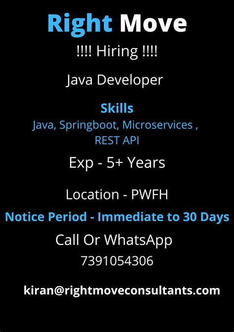 Kiran P On Linkedin Currentlyhiring Javadeveloper