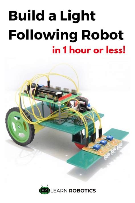 Light Following Arduino Robot Using Photoresistors Learn Robotics